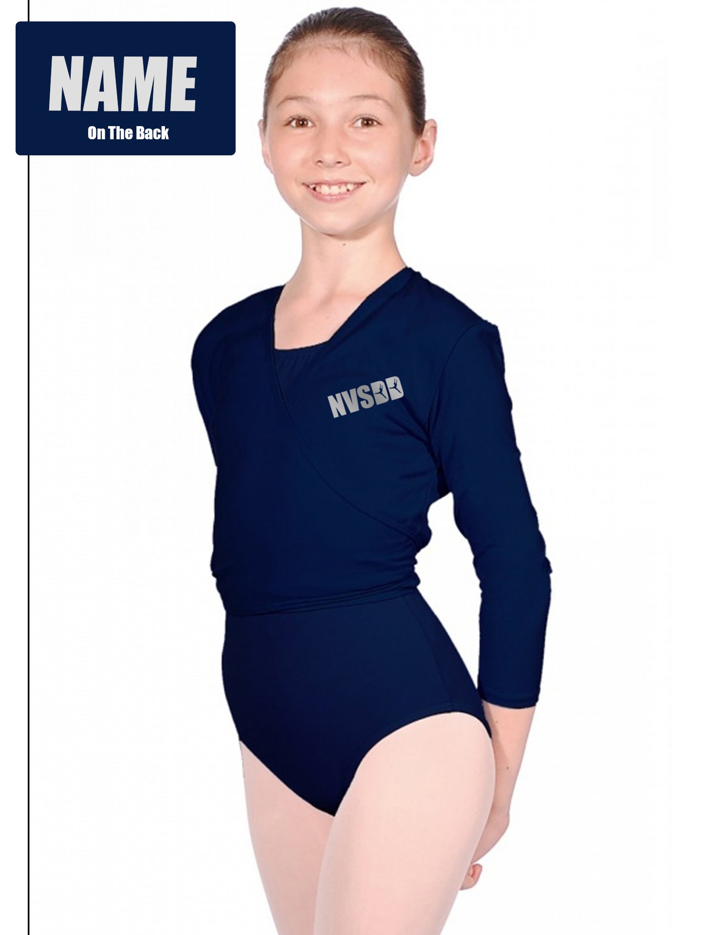 NVSDD Nikki Navy Wrap Cardigan | Rock the Dragon