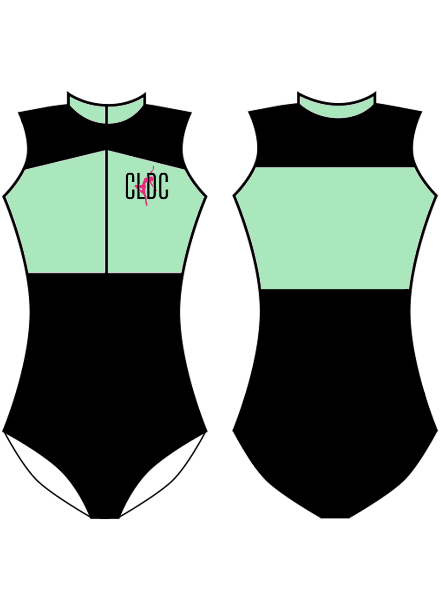 Cerys Lewis Dance Company Amber Custom Lycra Leotard – **CUSTOM LYCRA 6 ...